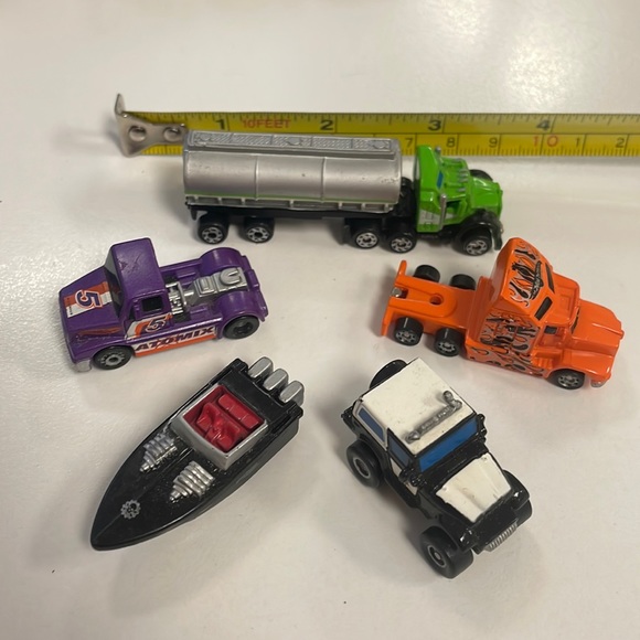 Micro Machines | Toys | Lot Of 5 Micro Machines Big Rigs And Trailer ...